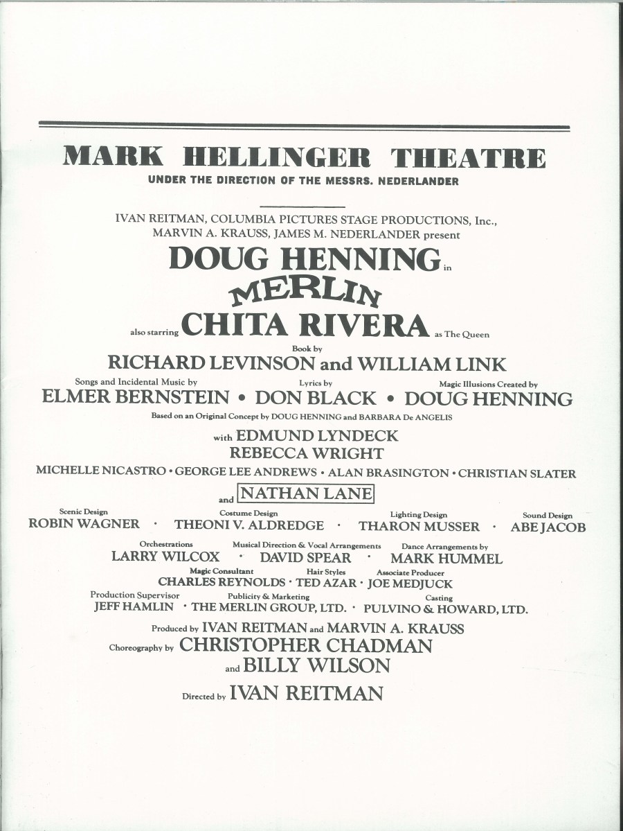 “Merlin-Magic To Don’t” New Article – THE DOUG HENNING PROJECT