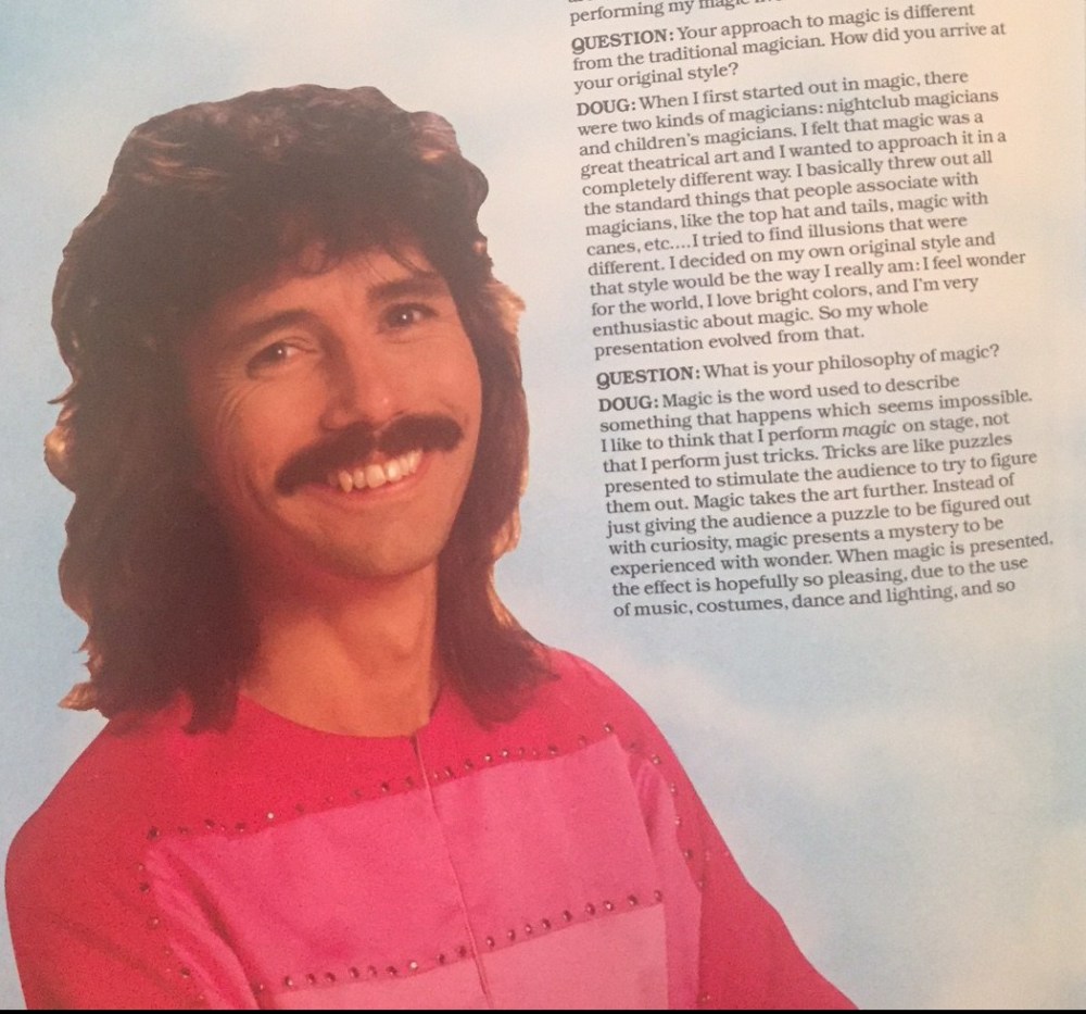 Last Tour Program: Part Two – THE DOUG HENNING PROJECT