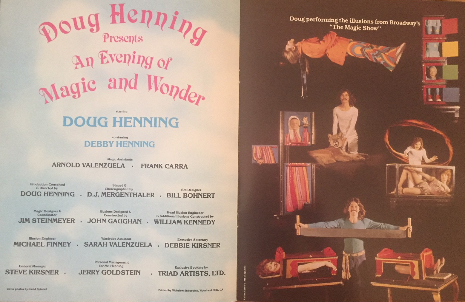 Last Tour Program: Part Two – THE DOUG HENNING PROJECT