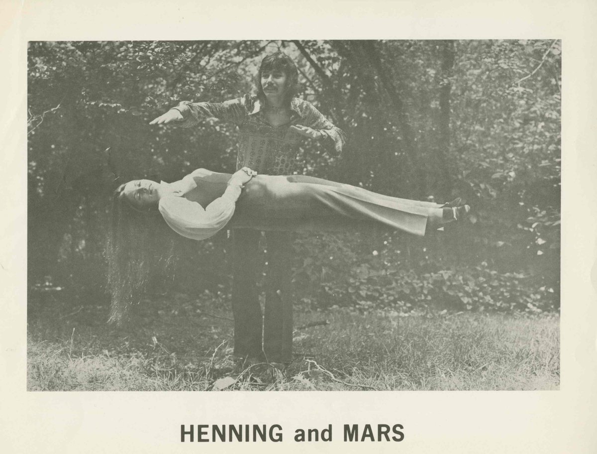 Very Early “Henning and Mars” Publicity Photo – THE DOUG HENNING PROJECT