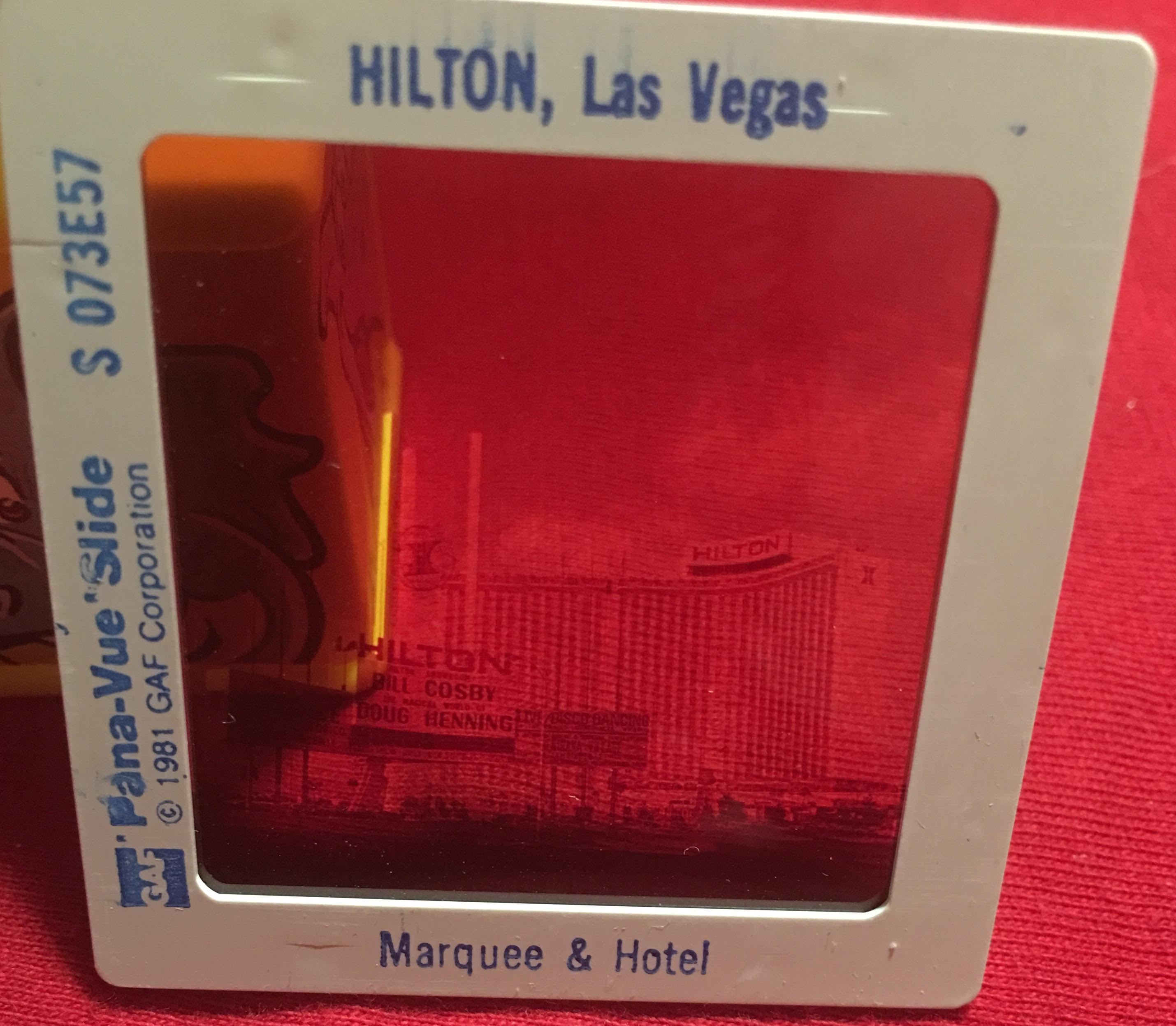 1970s Hilton Marquee Photo Slide – THE DOUG HENNING PROJECT