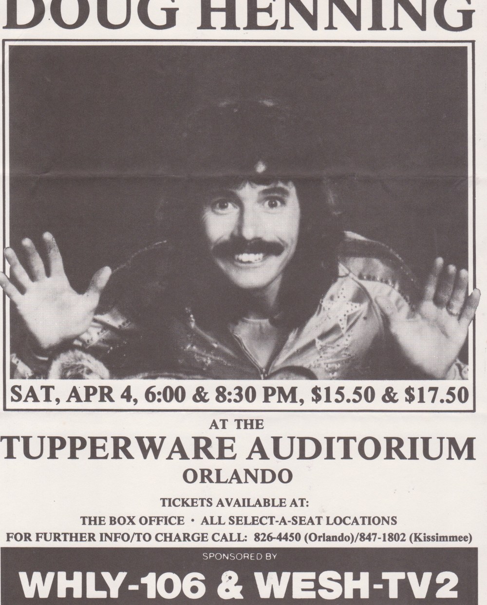 Orlando Tupperware Auditorium Ad – THE DOUG HENNING PROJECT