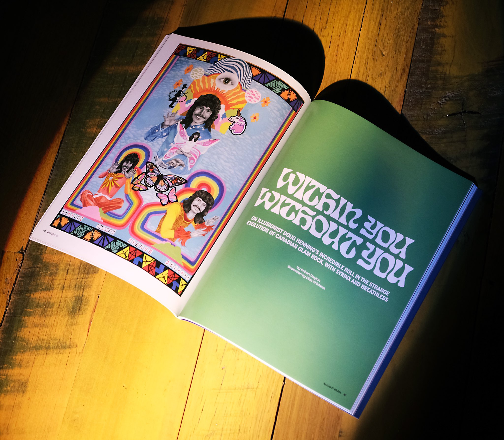 Maggot Brain Magazine #7-New Doug Article – THE DOUG HENNING PROJECT