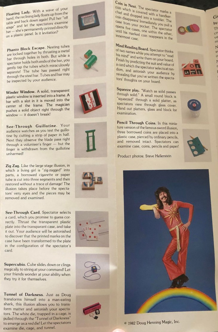 Doug Henning Magic You Can Do Kit: Detailed Photos – THE DOUG HENNING ...