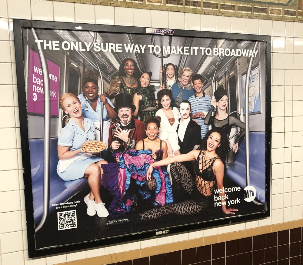 Updated 2021 MTA Broadway Subway Ad – THE DOUG HENNING PROJECT