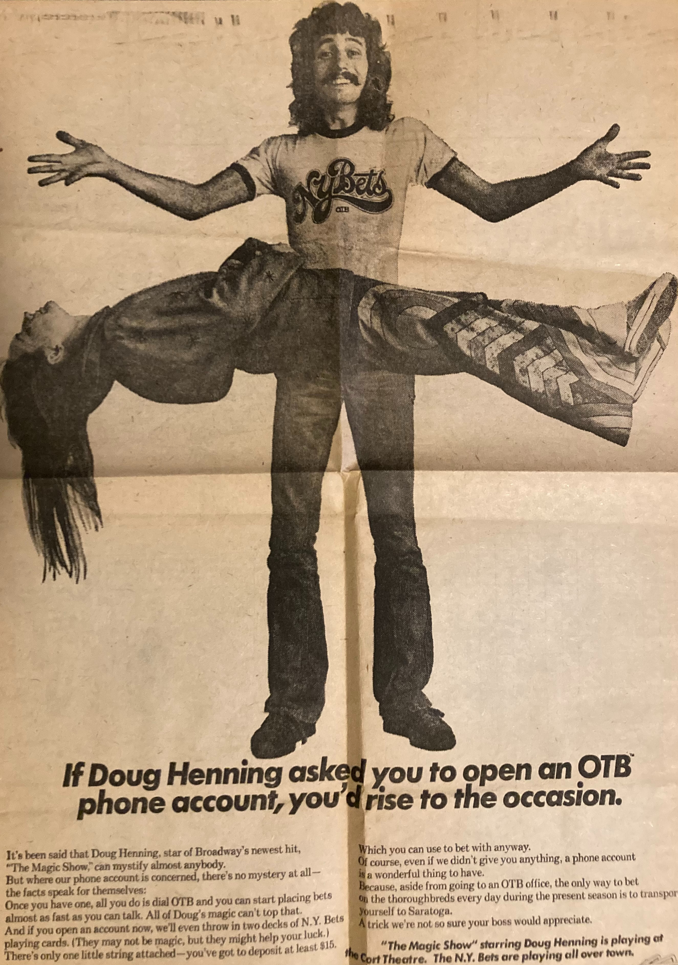 OTB Newspaper Ad-1974/75? – THE DOUG HENNING PROJECT
